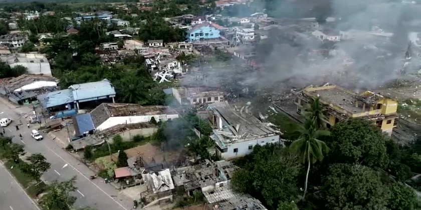 Nine die, over 115 injured in firework warehouse explosion | Myanmar International TV